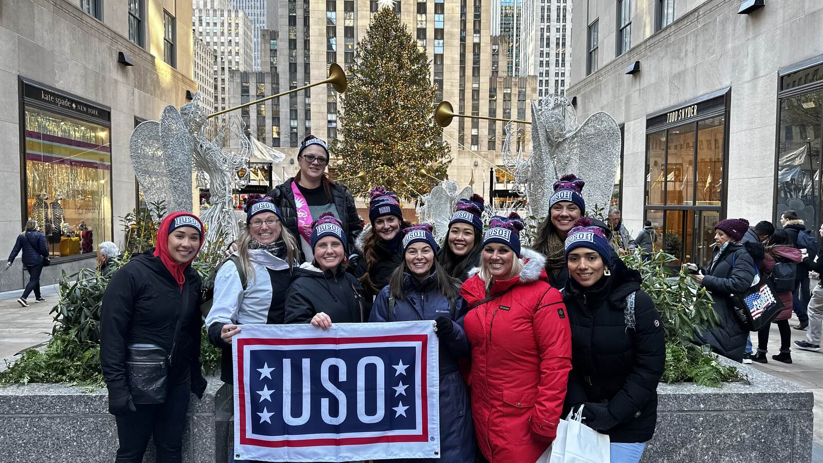 USO Coffee Connections Visit NYC! • USO New York
